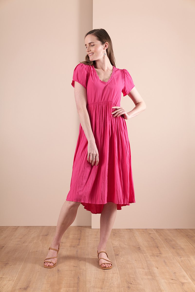 Curved Empire Line Dress - Preen Clothing | Buy Preen Clothing Online ...