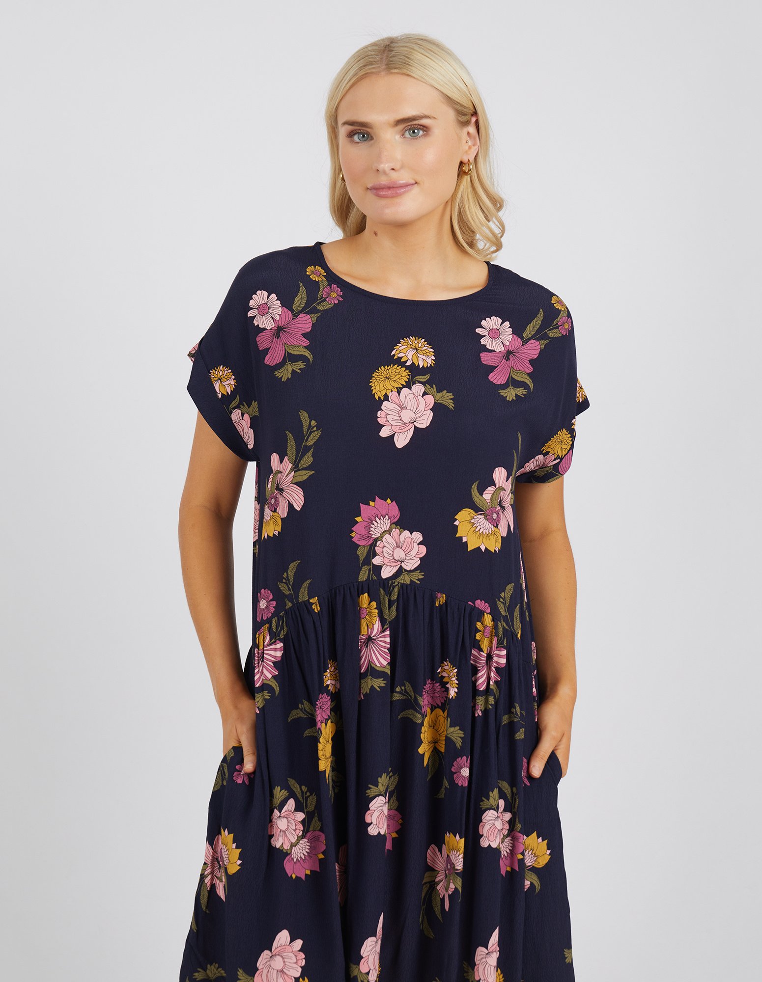 Sweet Pea Gathered Dress - Elm | Buy Elm Lifestyle Clothing Online ...