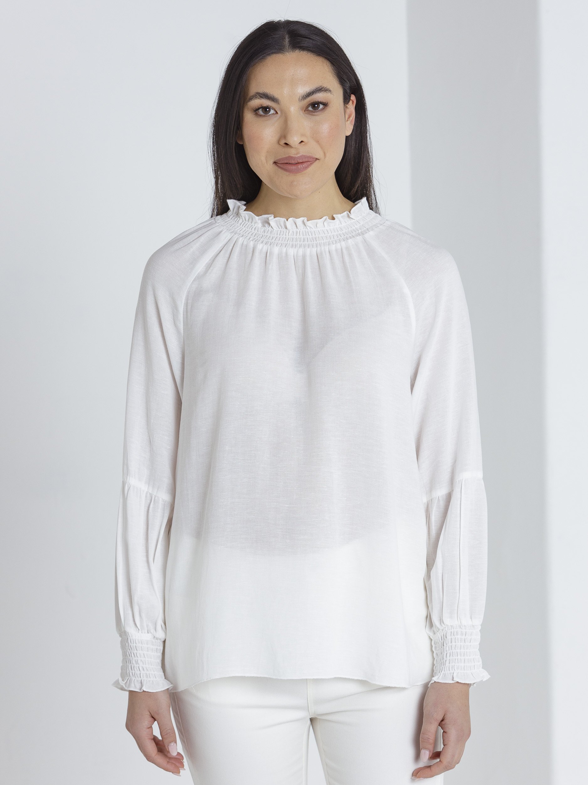 Gathered Front Women's Top - Marco Polo | Buy Marco Polo Clothing ...
