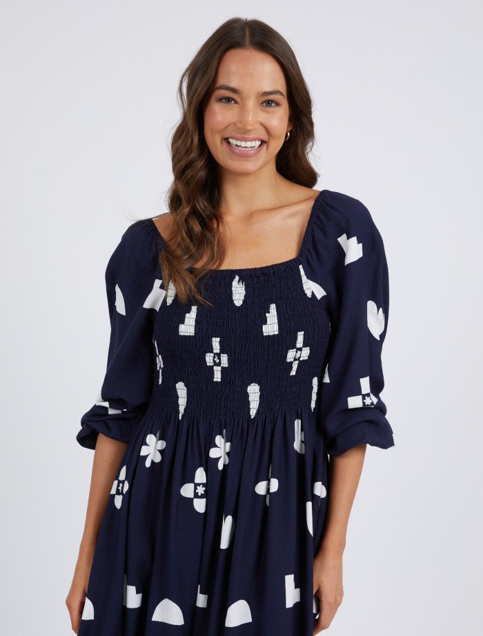 Ellipse Midi Dress - Elm | Buy Elm Lifestyle Clothing Online | Identity ...