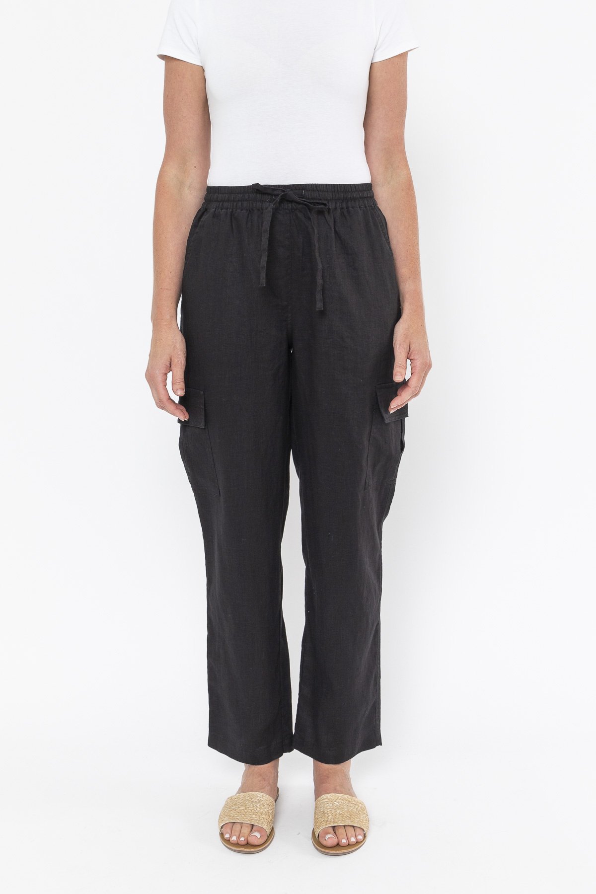 Cargo Pocket Linen Women's Pant - Jump Clothing | Buy Jump Clothing ...