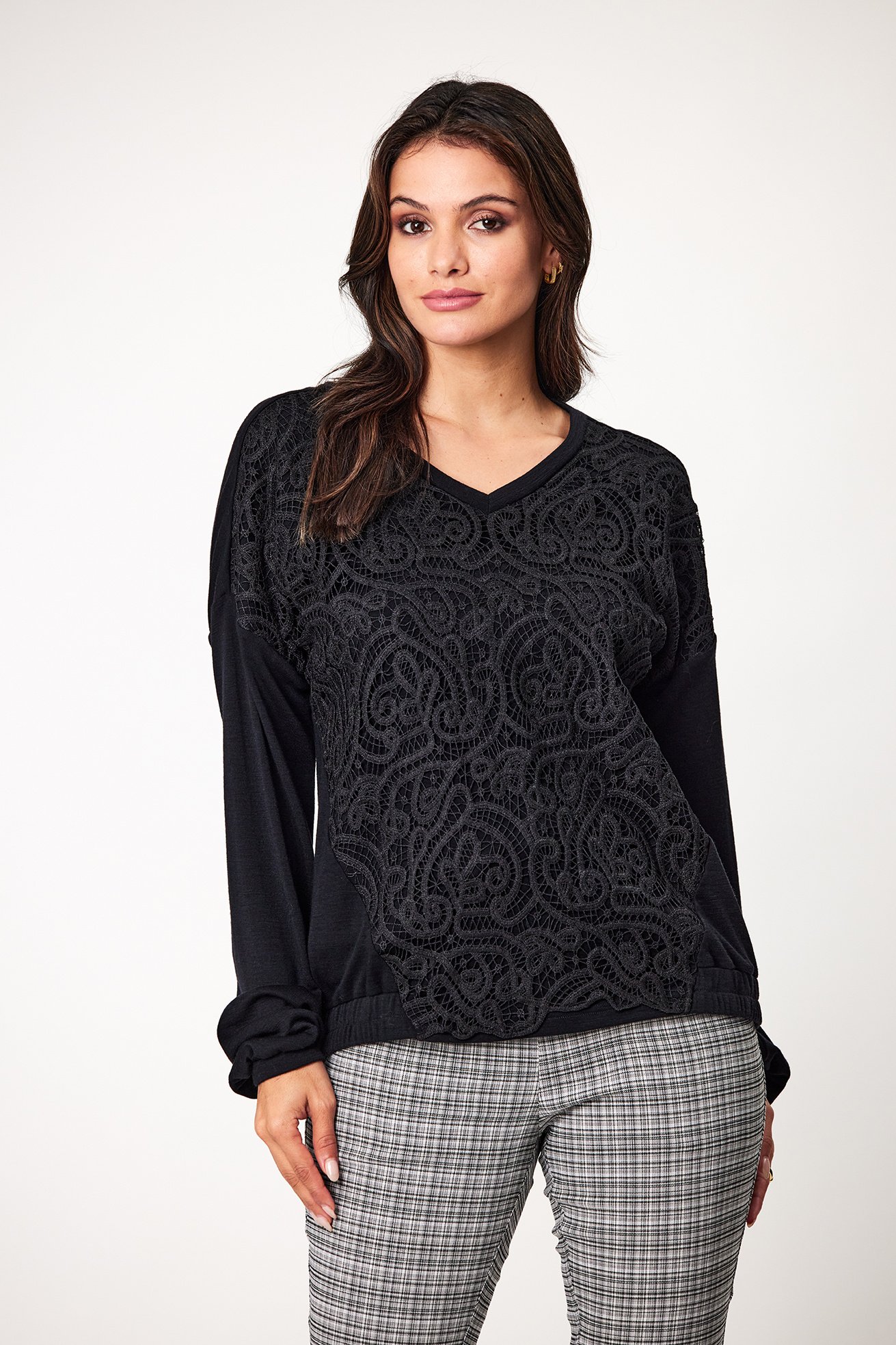 Sydney Merino Mixed Women's Top - Newport Clothing NZ | Auckland ...