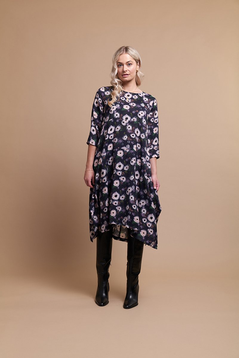 Draped Hem Dress - Memo Clothing | Buy Memo Clothing Online | Identity ...