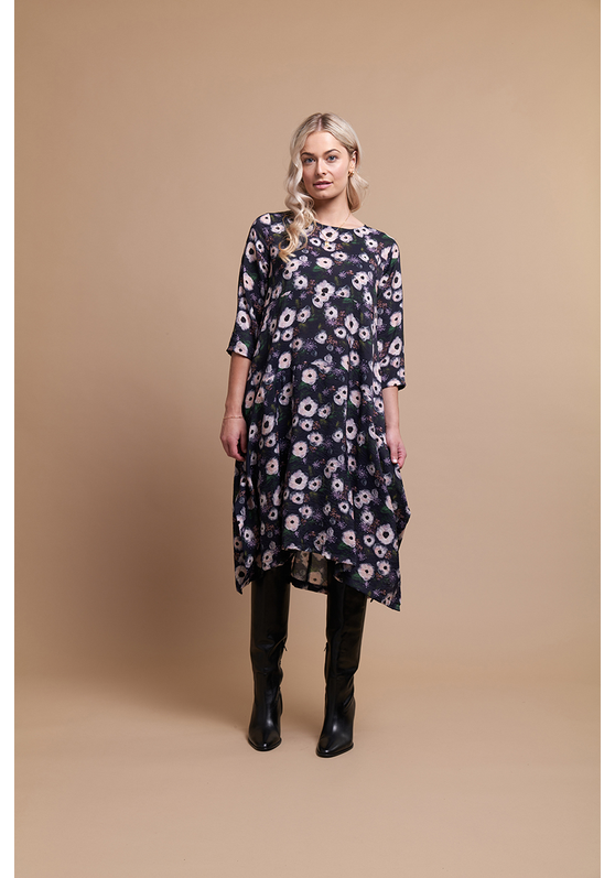 Draped Hem Dress - Memo Clothing | Buy Memo Clothing Online | Identity ...