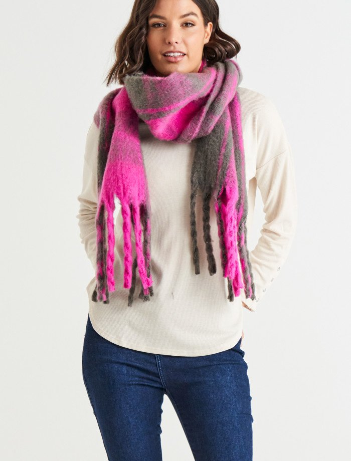 Lillian Fluffy Scarf - Betty Basics | Buy Betty Basics Online ...