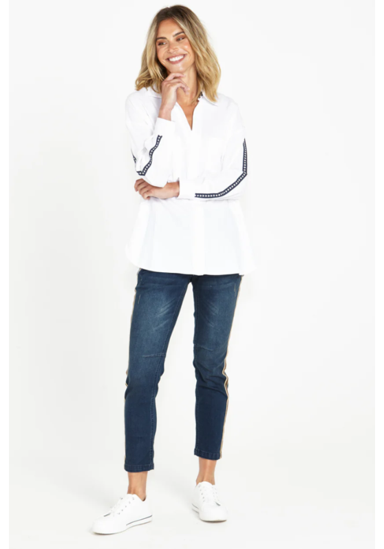 Delia Star Pocket Women's Shirt - Betty Basics | Buy Betty Basics ...